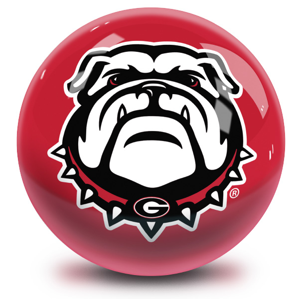 University of Georgia Bulldogs Plastic Bowling Ball, ncaa, Georgia ...